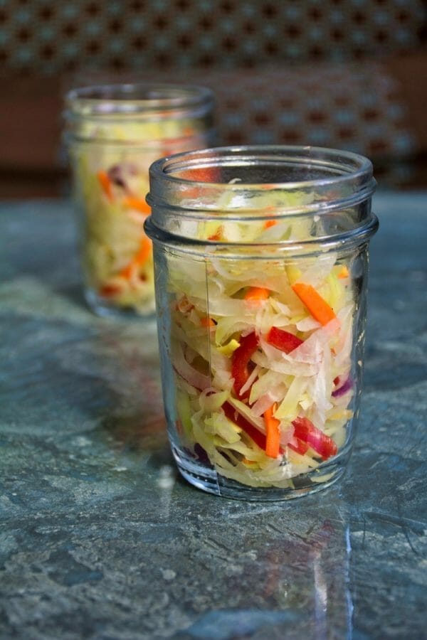 Atchara Recipe - Filipino Pickled Green Papaya Side Dish - Taste ...