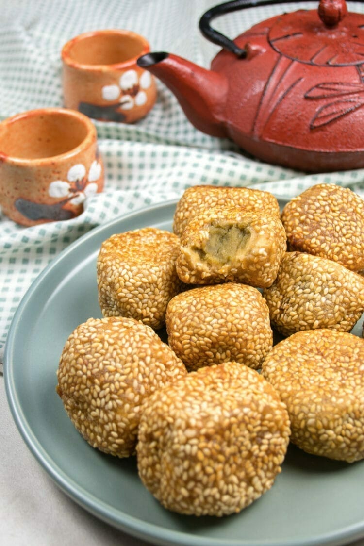 Buchi Recipe: Delicious Chewy, Fried Sesame Balls Dessert